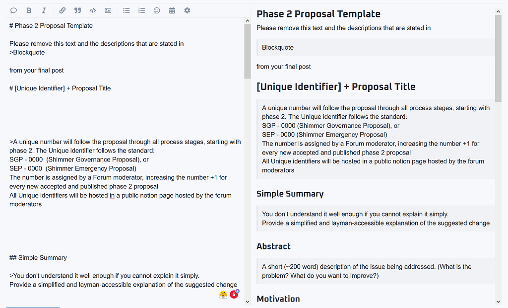 How to create a [Phase 2 - Temperature check] Proposal - [Phase 2 ...